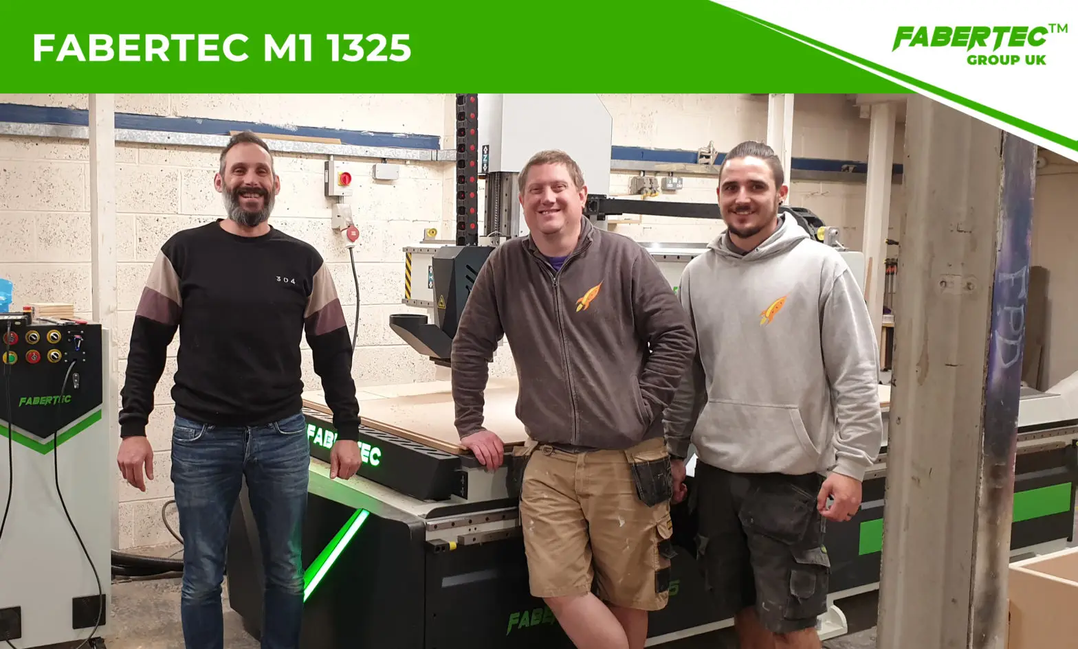 Fabertec M1 1325 CNC - Fabertec Group UK