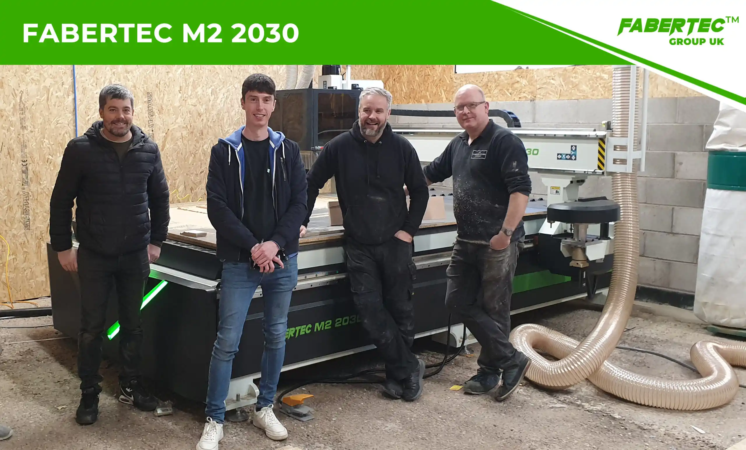 Fabertec M0 1325 CNC Router - Fabertec Group UK